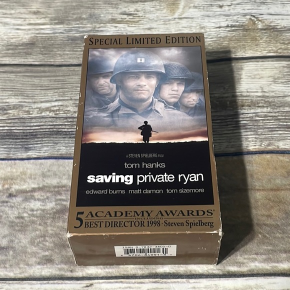 Media | Saving Private Ryan Vhs Special Limited Edition | Poshmark